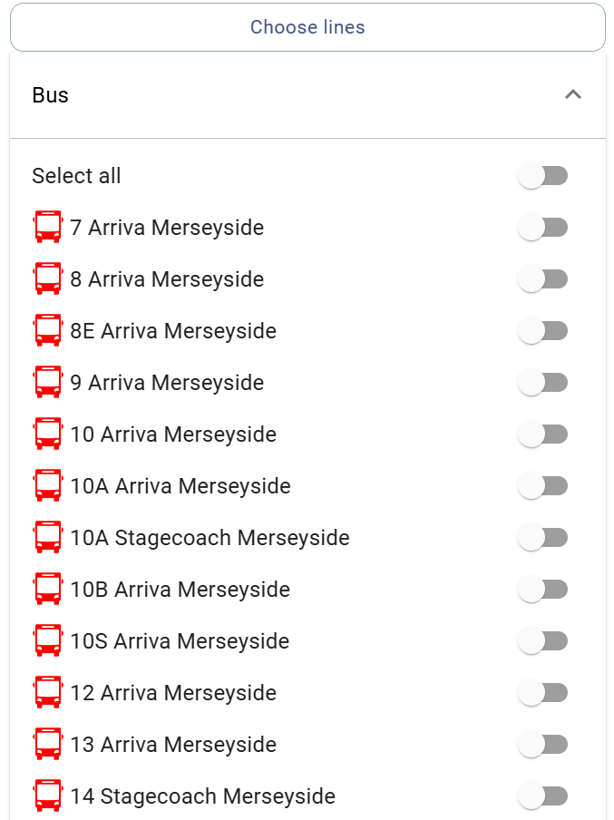 Journey Planner Updates | Merseytravel
