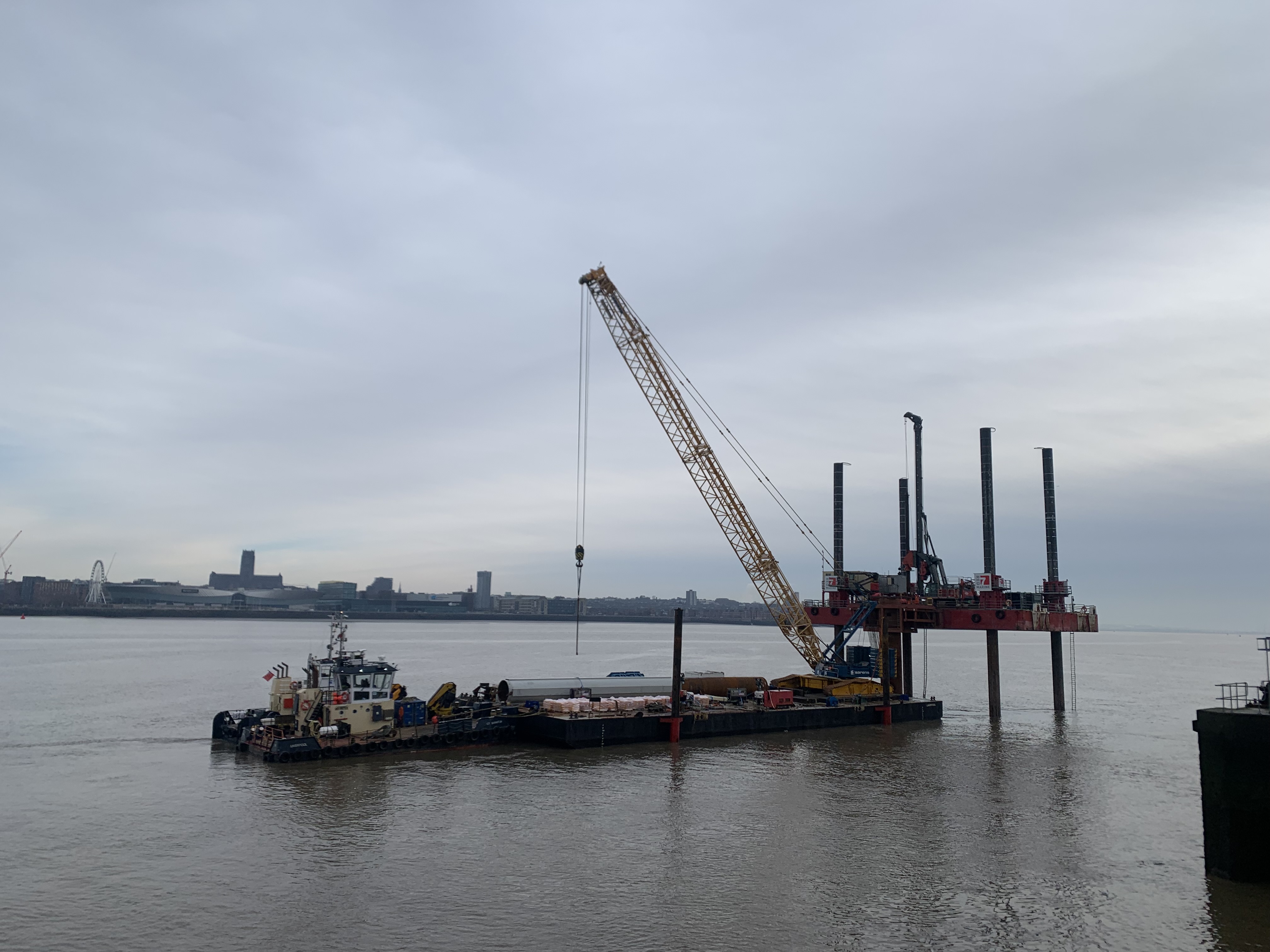 Piling, demolition and welding – full speed ahead for Woodside Ferry ...