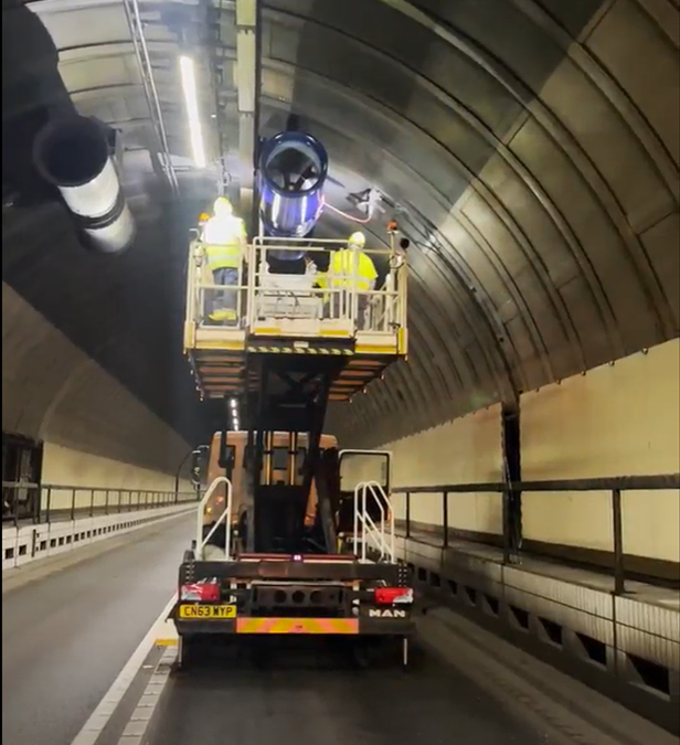 New £1.5m jet fans are a breath of fresh air for the Kingsway Tunnel
